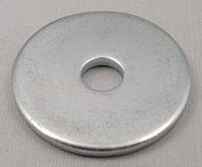 Item 255 154 1 4 X 1 1 2 FENDER WASHER HEAVY DUTY 1 8 THICK ZINC